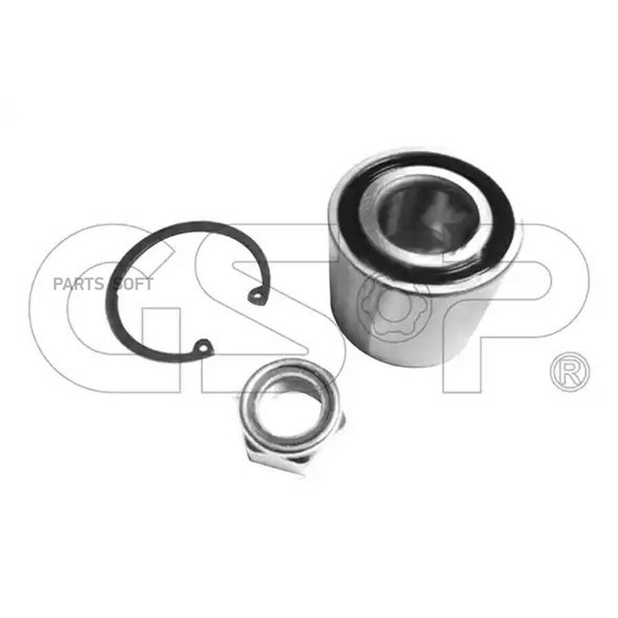 GSP GK0976 Подшипник ступицы RENAULT KANGOO/LAGUNA/RAPID/NISSAN KUBISTAR 86- зад