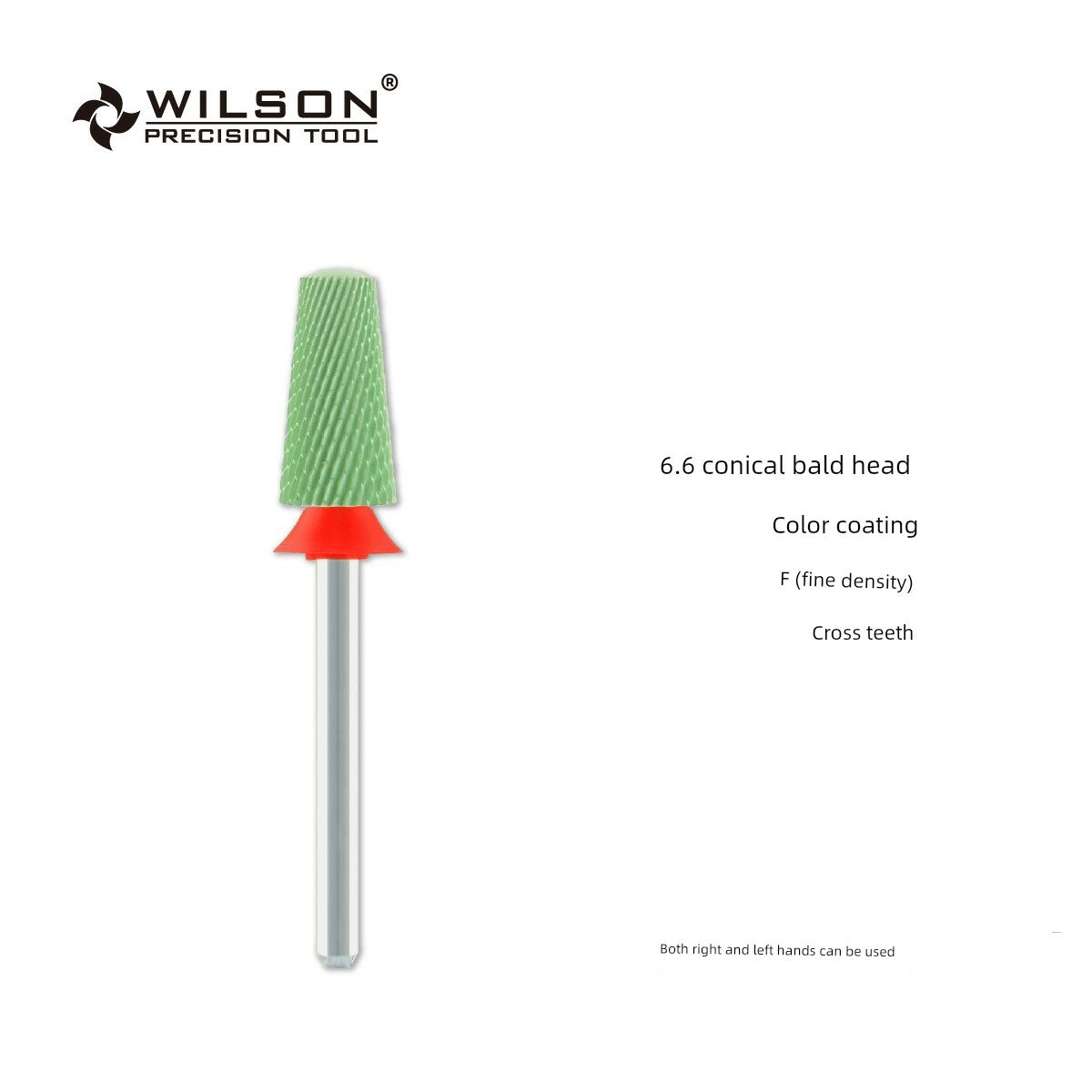 WILSON Лак для ногтей F 1102793-13 Чайно-зеленый, безопасный тип 6.6 мм