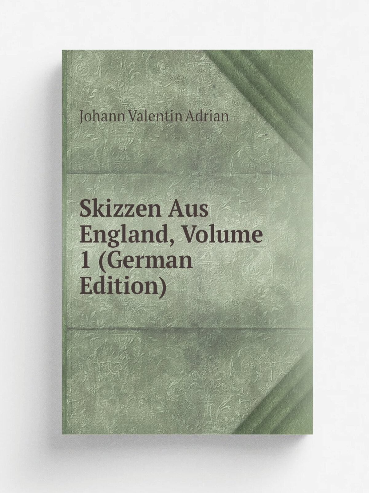 Skizzen Aus England, Volume 1 (German Edition) | Johann Valentin Adrian | Репринт