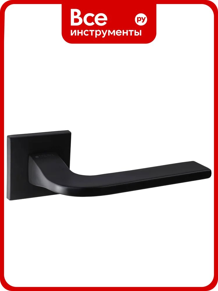 Ручка дверная TIXX Сцилла, черный TIXX 236-03 slim B