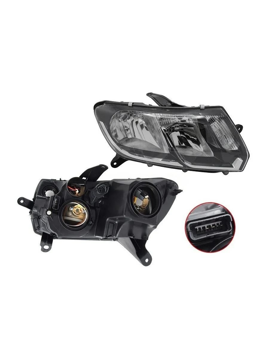 Фара SAT ST-551-11L5R LADA Largus 21-, Renault Logan 14-18 справа/ Галоген/ Ручная регулировка