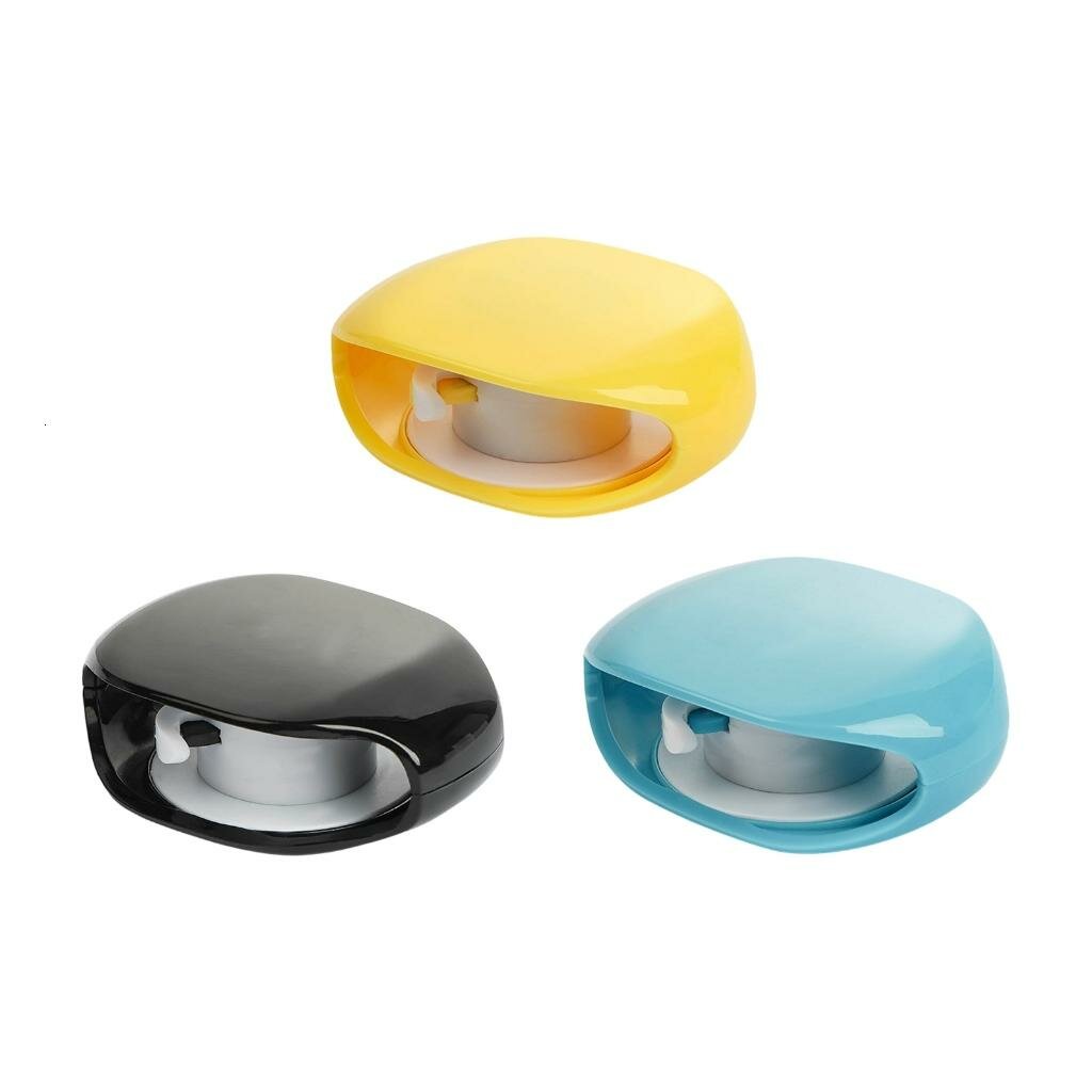 3шт Автоматическая катушка для USB-кабеля, Черный, желтый, синий