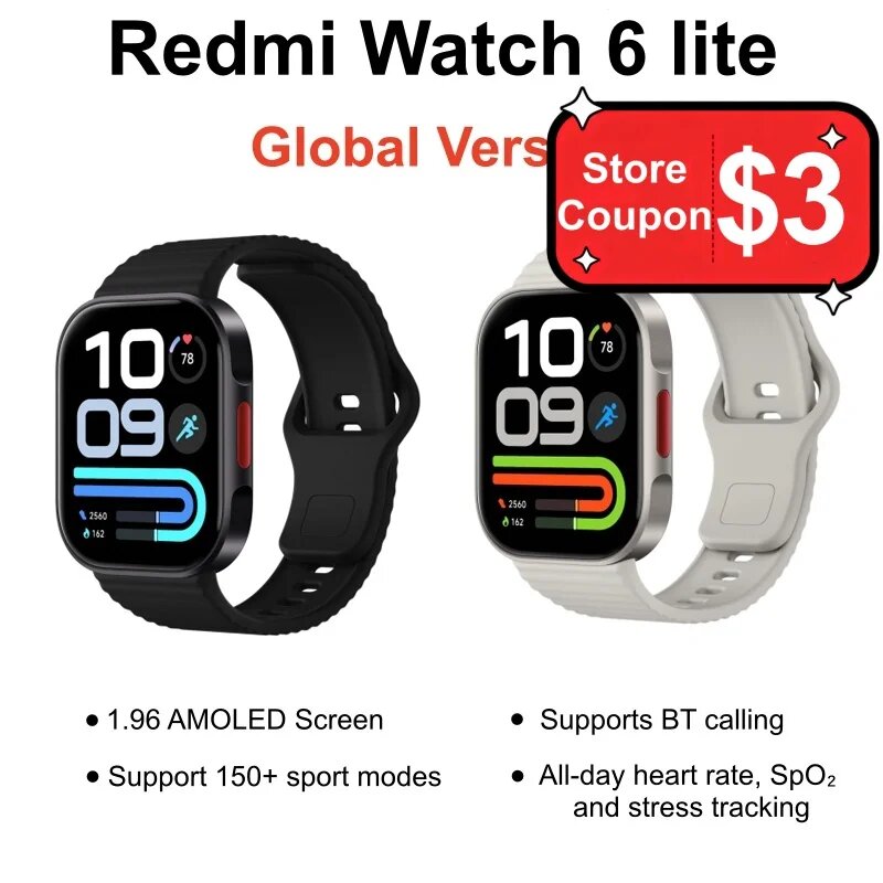 Redmi Watch 6 lite Global Version Black — фото 1