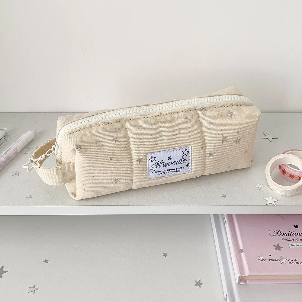 Портативный пенал Star Pencil Case Бежевый, Beige