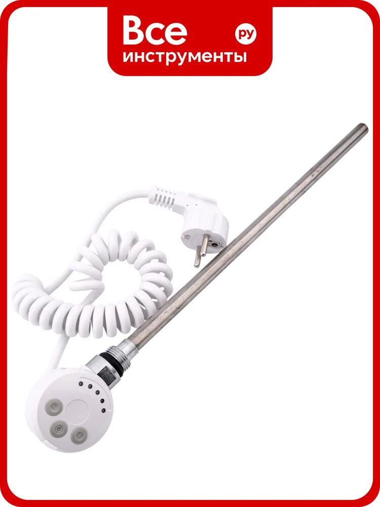 Тэн с терморегулятором GIDRO FORCE GFTR1N-300W 230V 50Hz 300W (20шт/кор) White, GFTR1N - 300W(White)