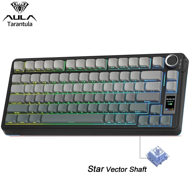 AULA Tarantula S75 Pro Black Gradient RGB механическая клавиатура