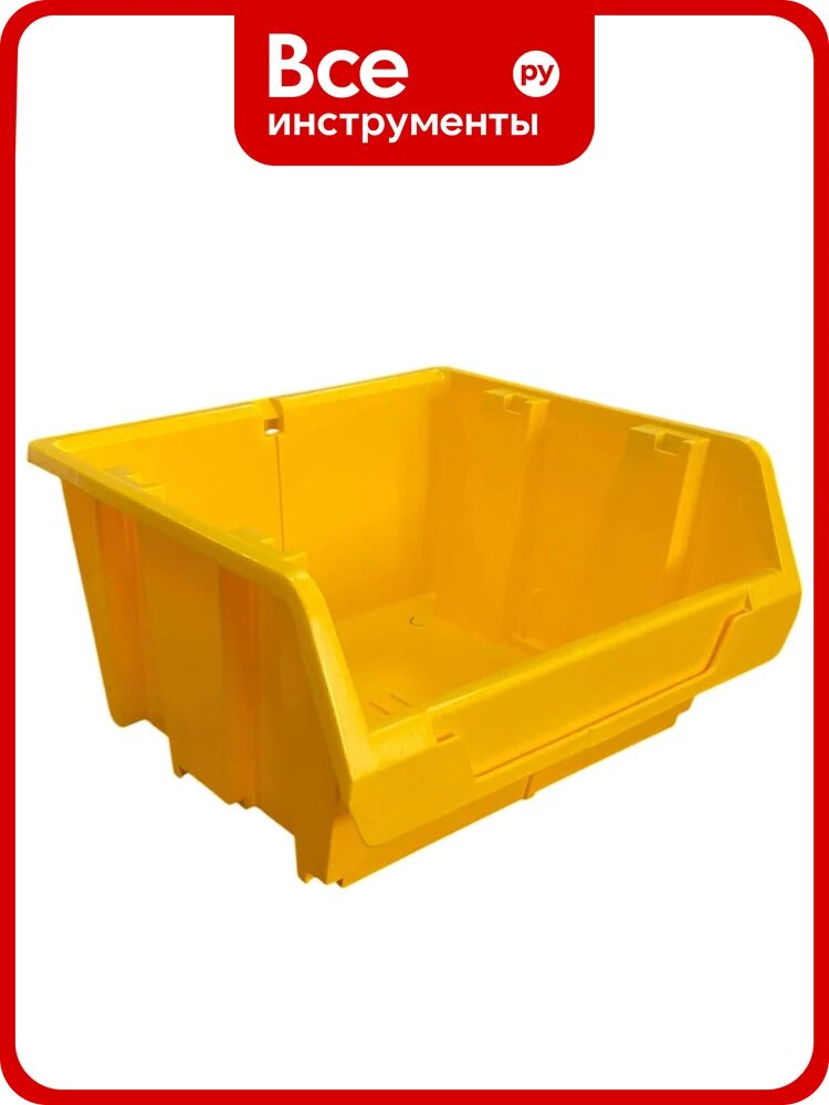Лоток для метизов Jettools 150х150х85мм желтый ЛЖ-5-150