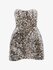 Платье Bronx and Banco Sequin-embellished strapless mini dress, размер 44, сереб...