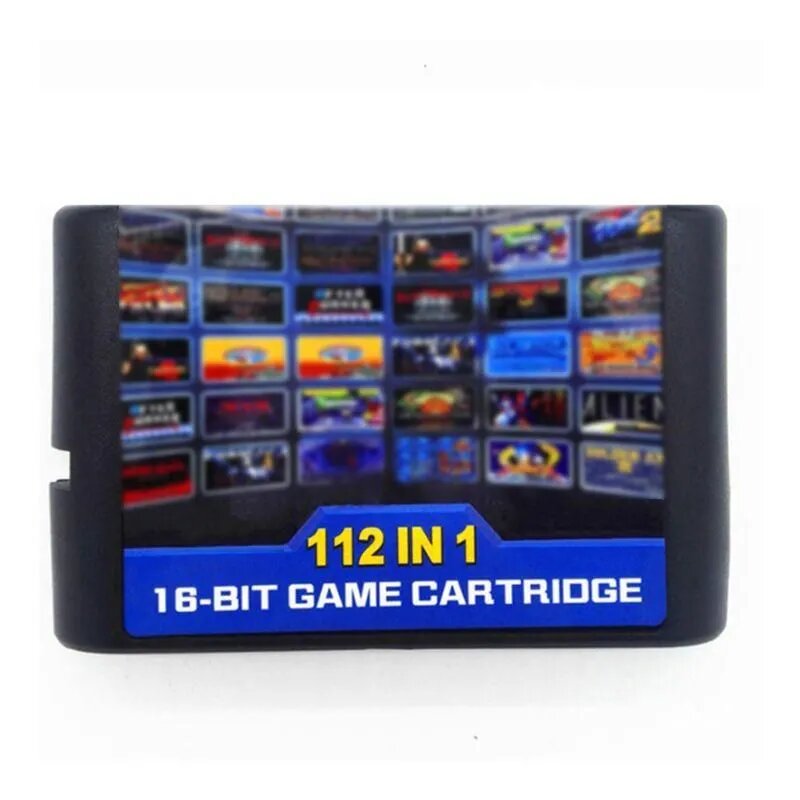 Игровая карта 112 в 1 для Megadrive Genesis
