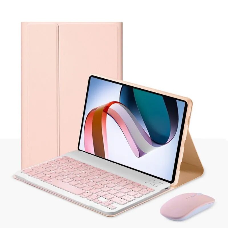 Чехол для планшета Xiaomi Redmi Pad 10,61 дюйма со съемной русской клавиатурой и мышью.