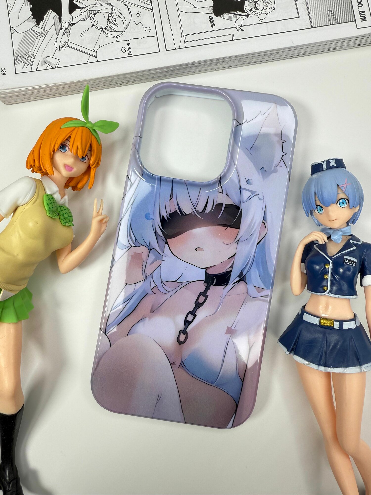 Чехол-Накладка для смартфона Apple iPhone 16 Pro, материал пластик, цвет белый