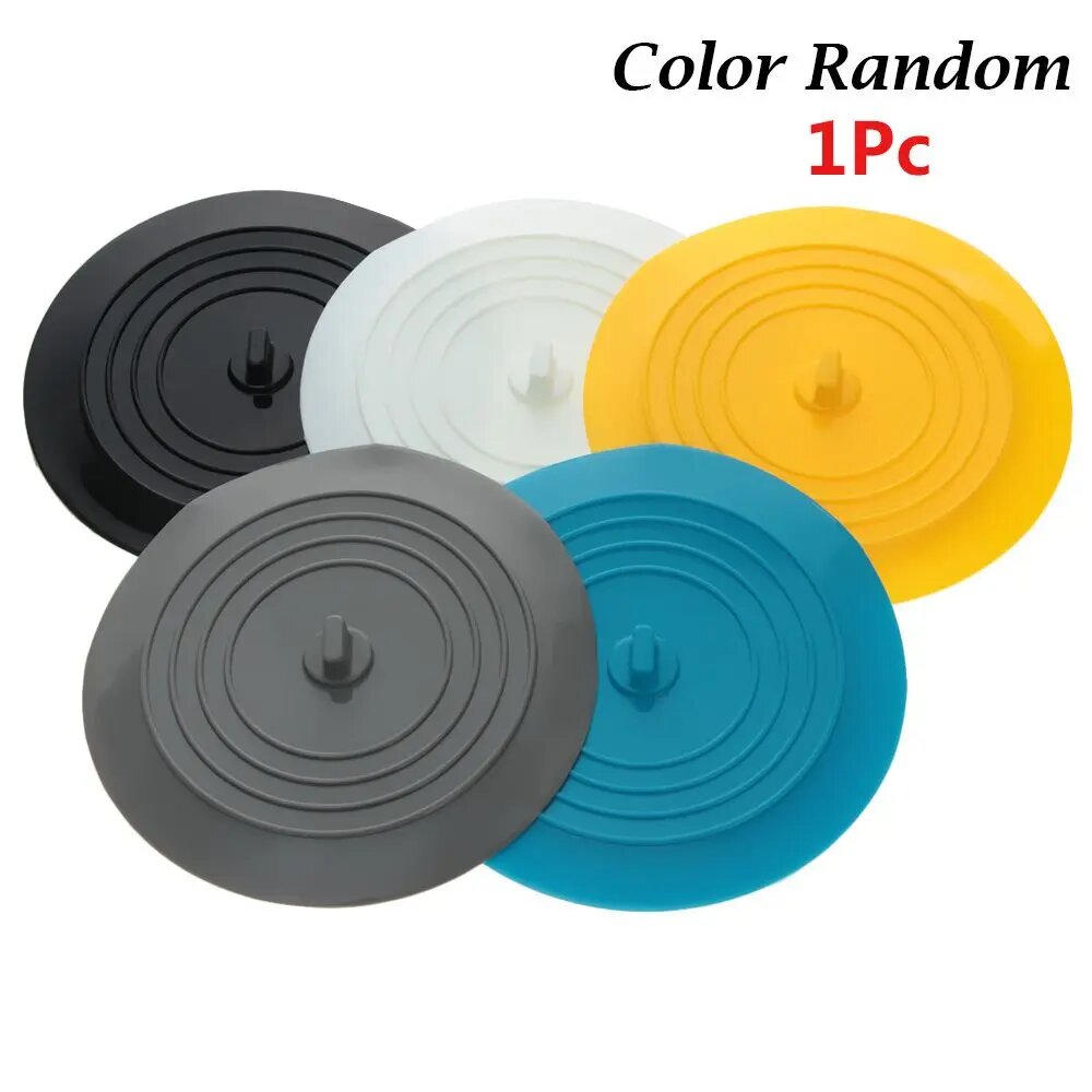 Силиконовая пробка для слива 15 см color random