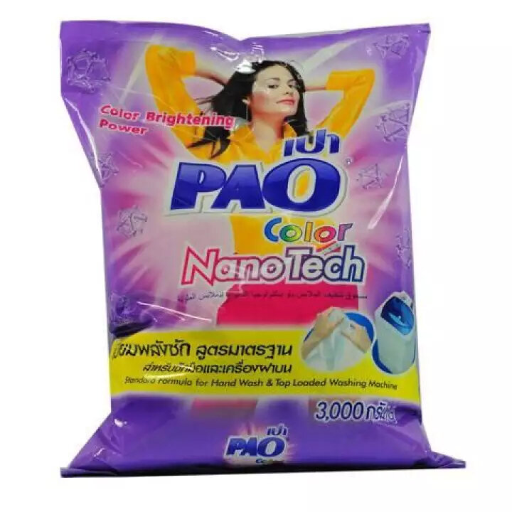 Стиральный порошок LION PAO Nano Tech Ccolor для цветного белья 2,7кг