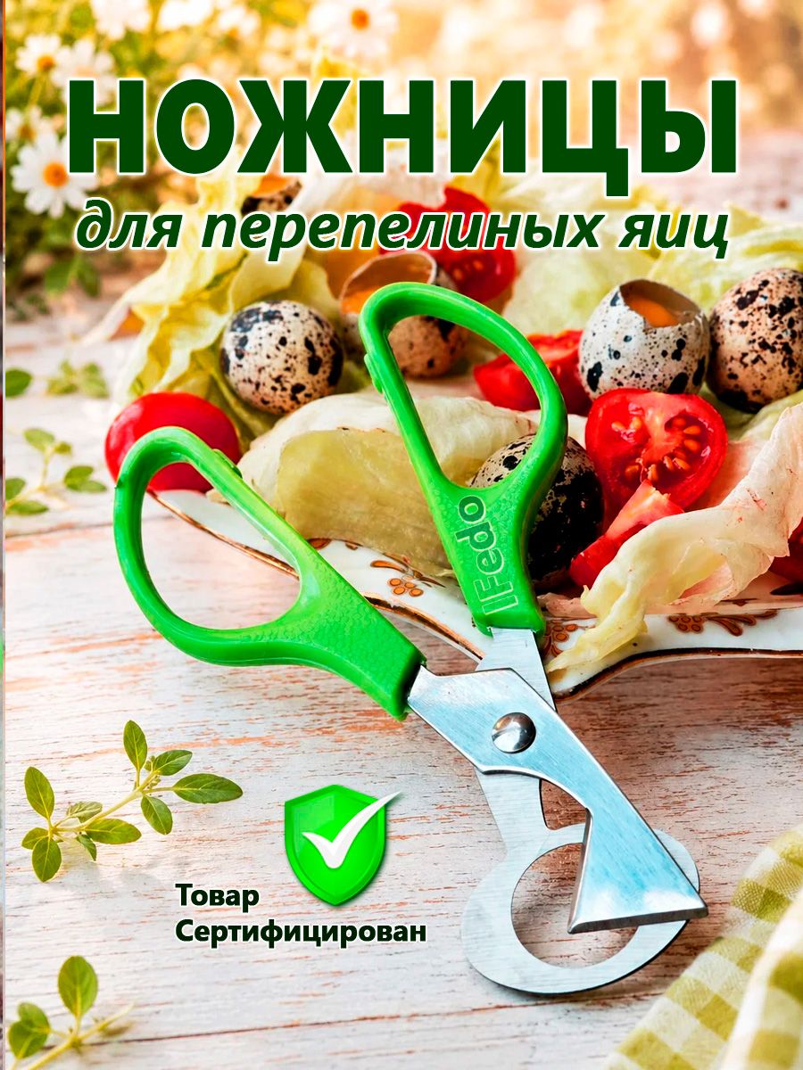 Ножницы для перепелиных яиц, вкрытия, разрезки, чистки