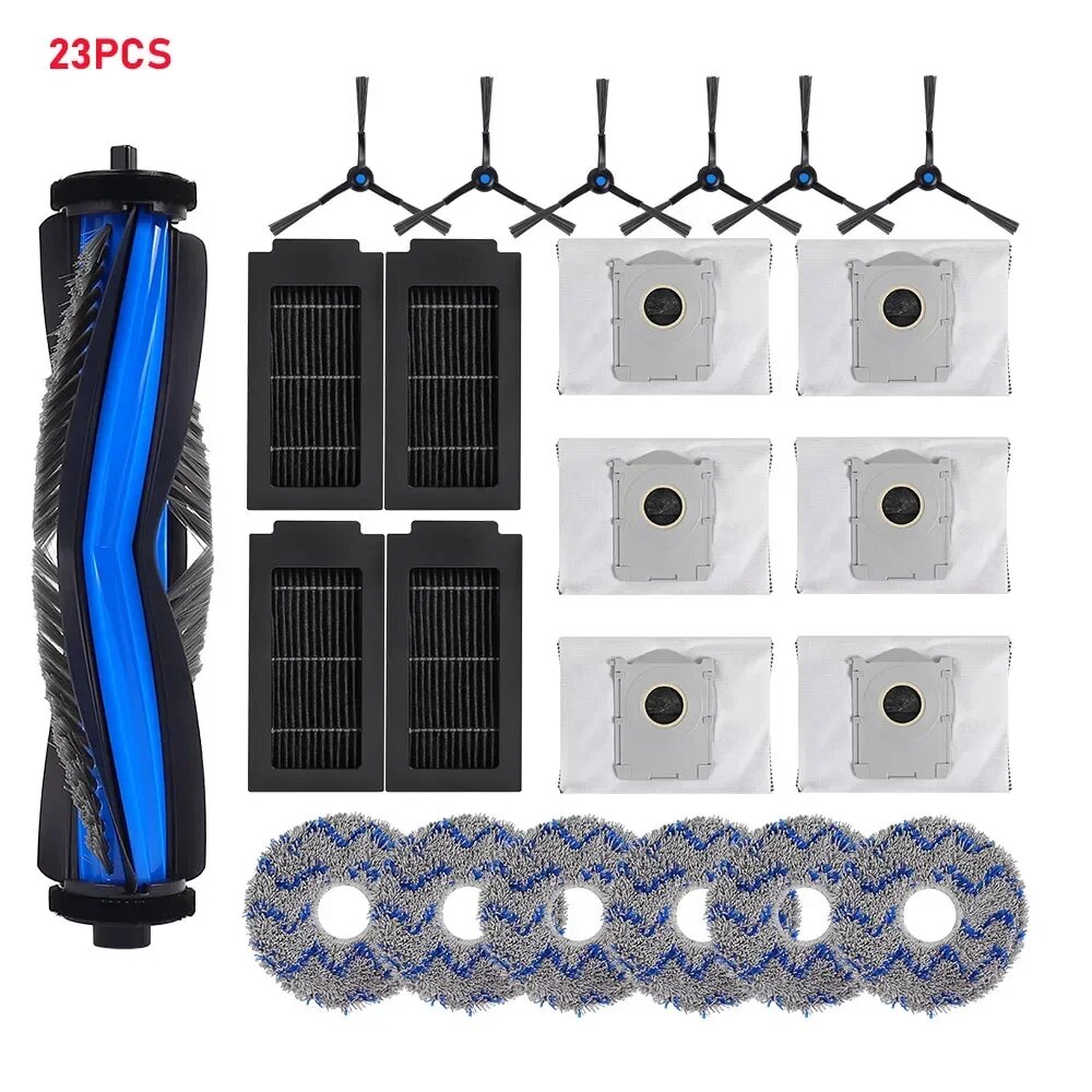 Запасные части для робота-пылесоса Ecovacs T50 Синий, 23PCS SET