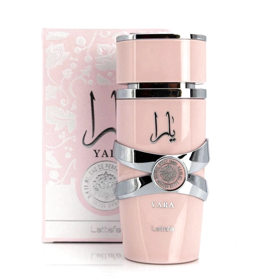 Lattafa Perfumes Yara 100 мл, унисекс парфюмерная вода - Розовая арабская Латаффа Яра