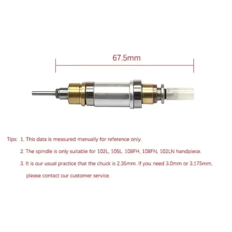 Шпиндель для микромотора Strong 102L105L Marathon H37L1 Strong 102L 105L