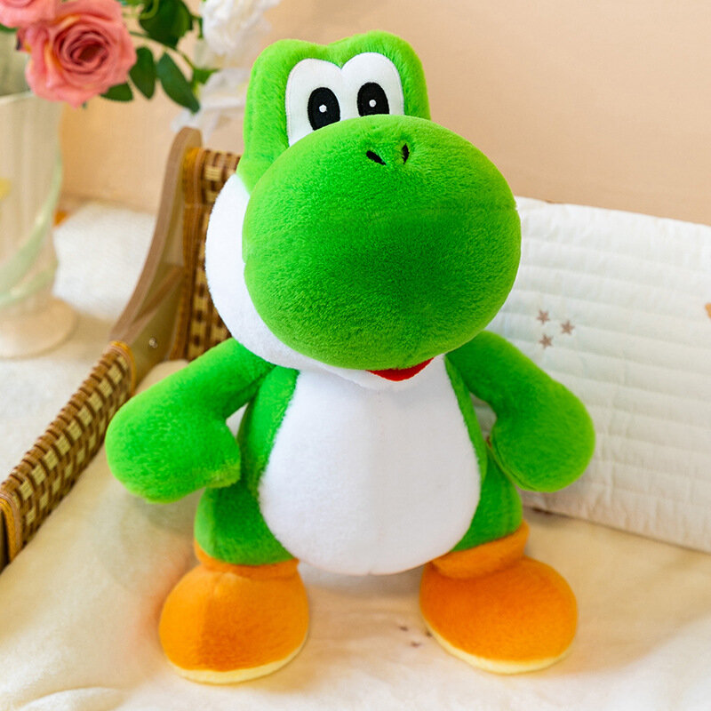 Новая серия Марио и Луиджи Плюшевая Игрушка Yoshi Динозавр Мультяшный Дракон Подушка Подарок Для Мальчиков И Девочек