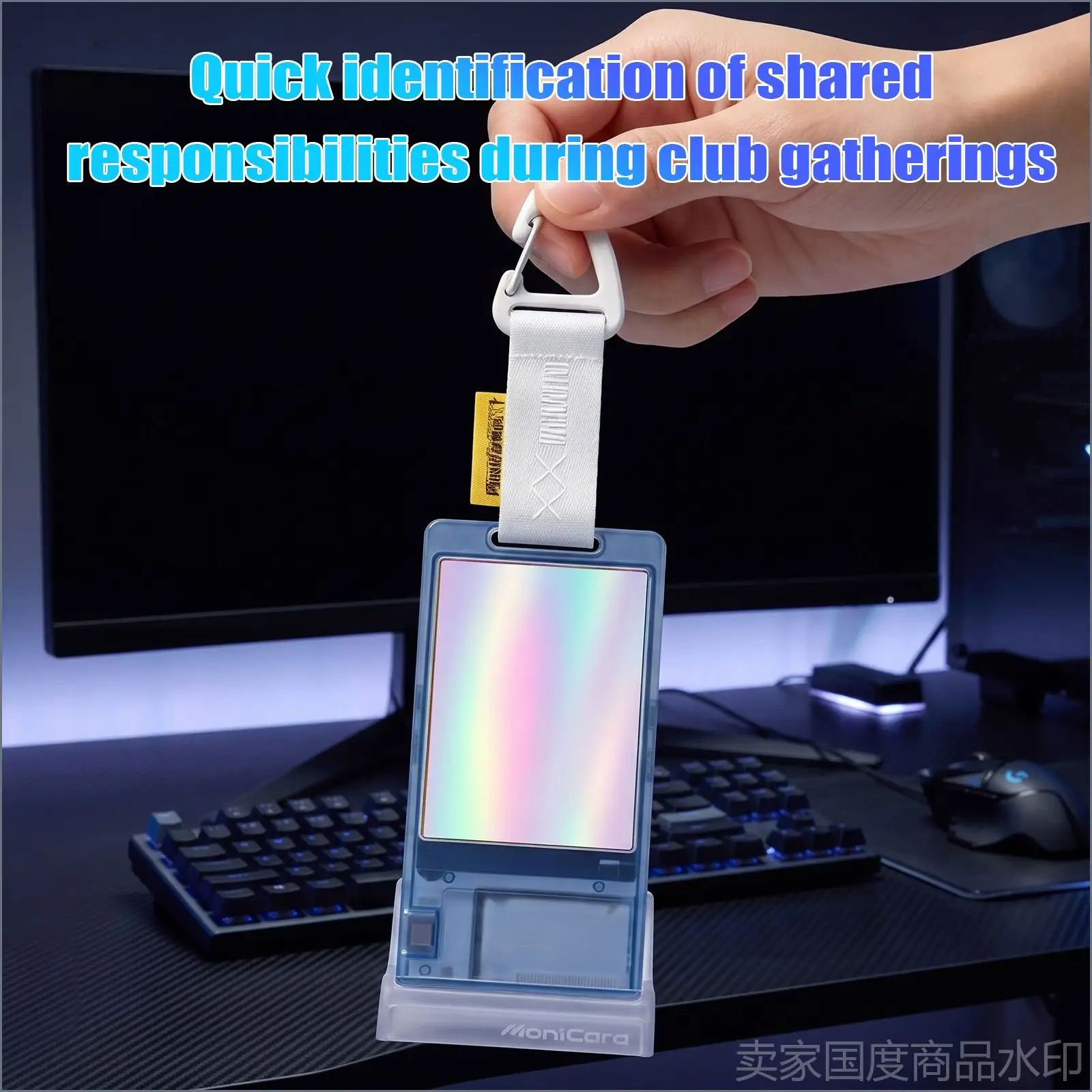 Электронная карта с NFC, цветной дисплей 2,8", RGB-подсветка, аккумулятор