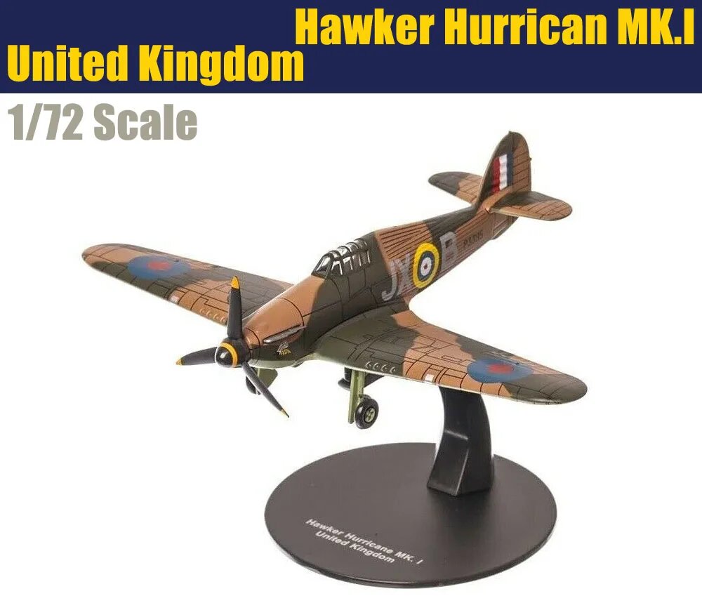 Модель самолёта Hawker Hurricane MK.I cscoolmodel 1/72