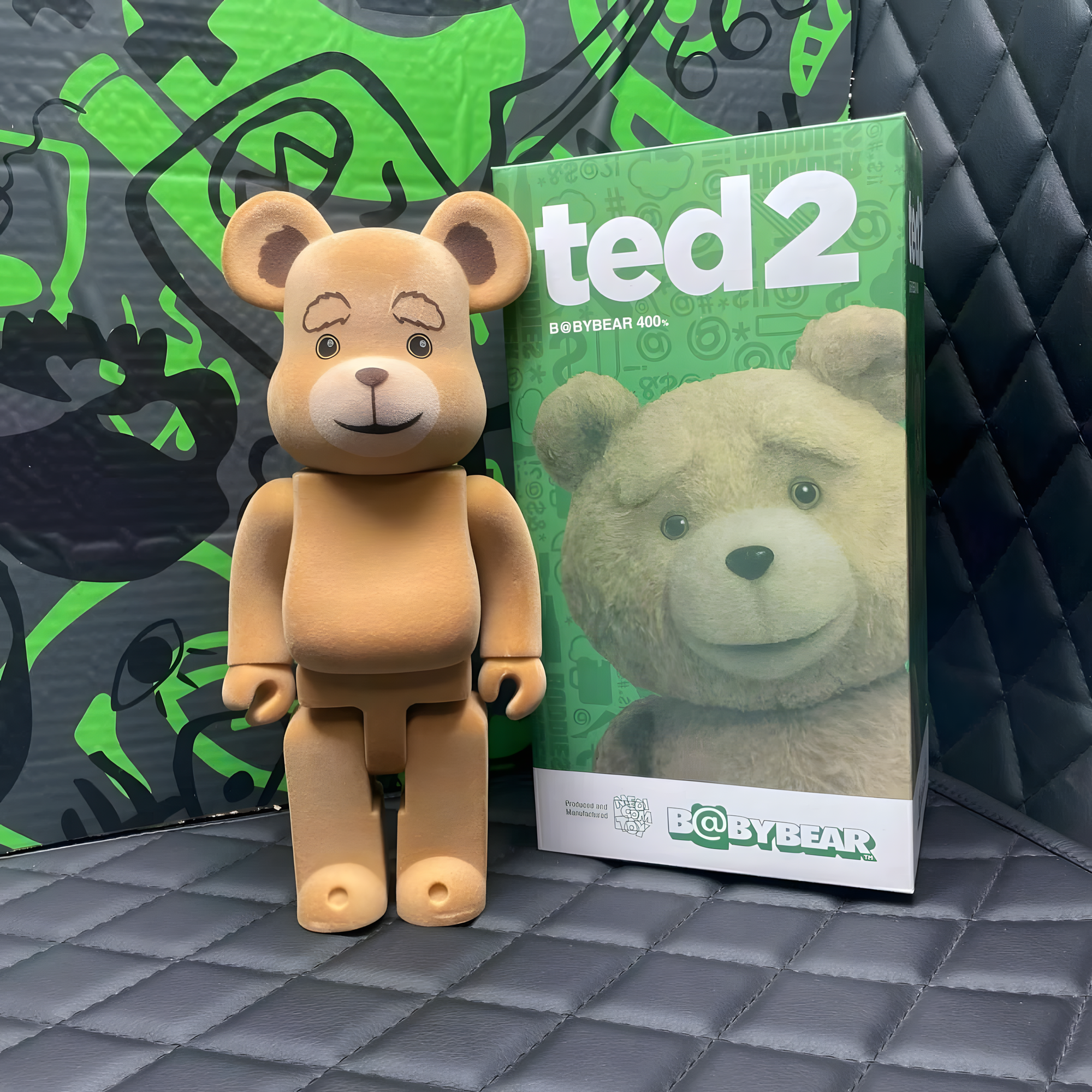 Фигурка интерьерная Bearbrick Ted 28 см