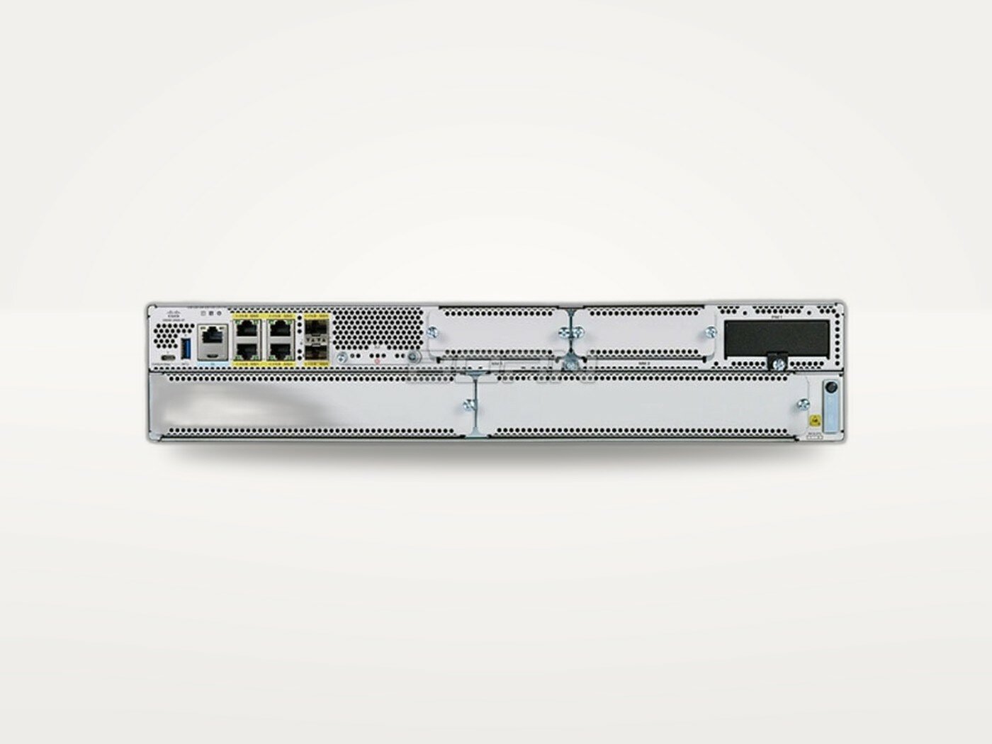 Маршрутизатор CISCO C8300-2N2S-4T2X platform with 2SM and 2NIM slots and 2x10GE and 4x1-GE (C8300 2RU w/ 10G WAN)