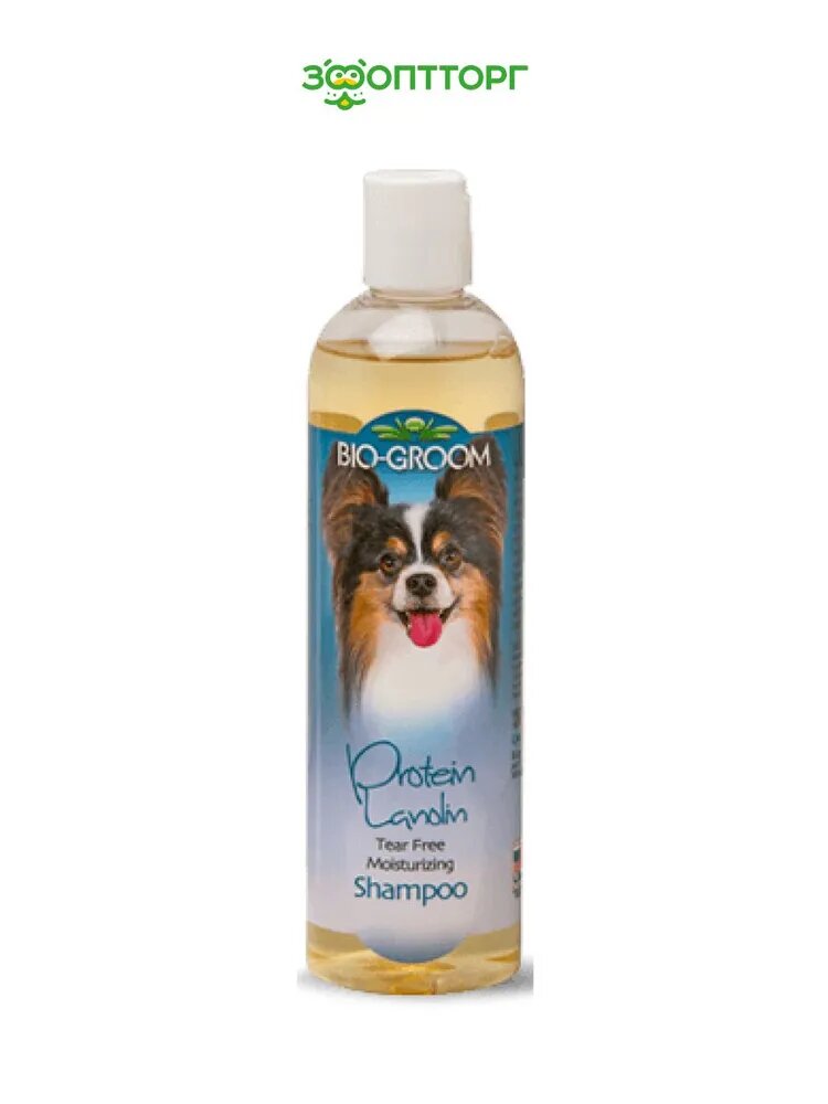 Шампунь-кондиционер Bio-Groom Protein/Lanolin протеин-ланолин для кошек и собак, 355 мл