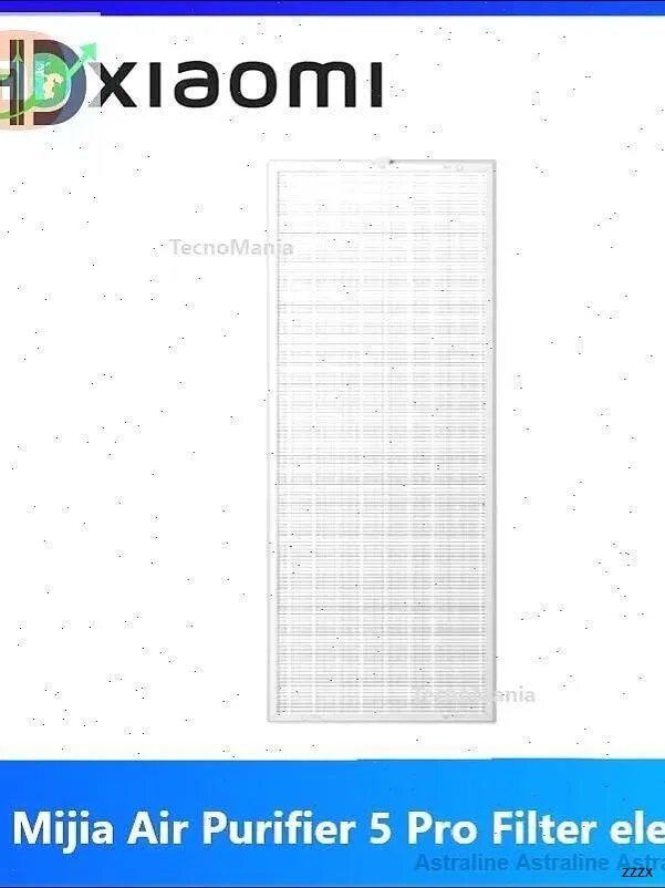 Фильтр для воздухоочистителя Xiaomi Mijia Air Purifier 5 Pro Filter element AFEP7BFM27