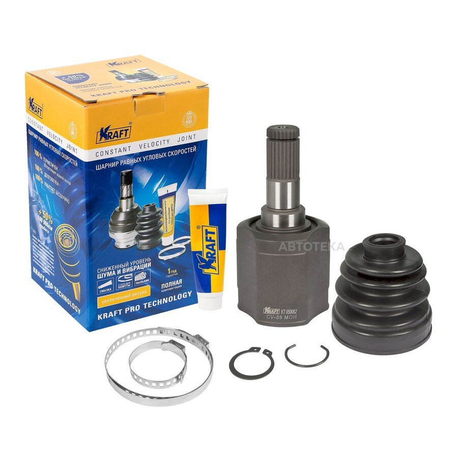 ШРУС внутренний Hyundai Getz (02-) 1.3-1.6 AT KRAFT KT059062