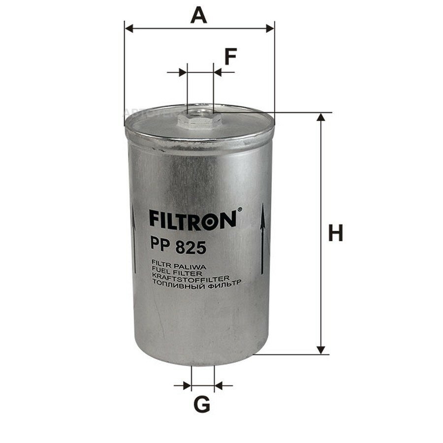 Фильтр топливный FORD Escort III FILTRON PP825