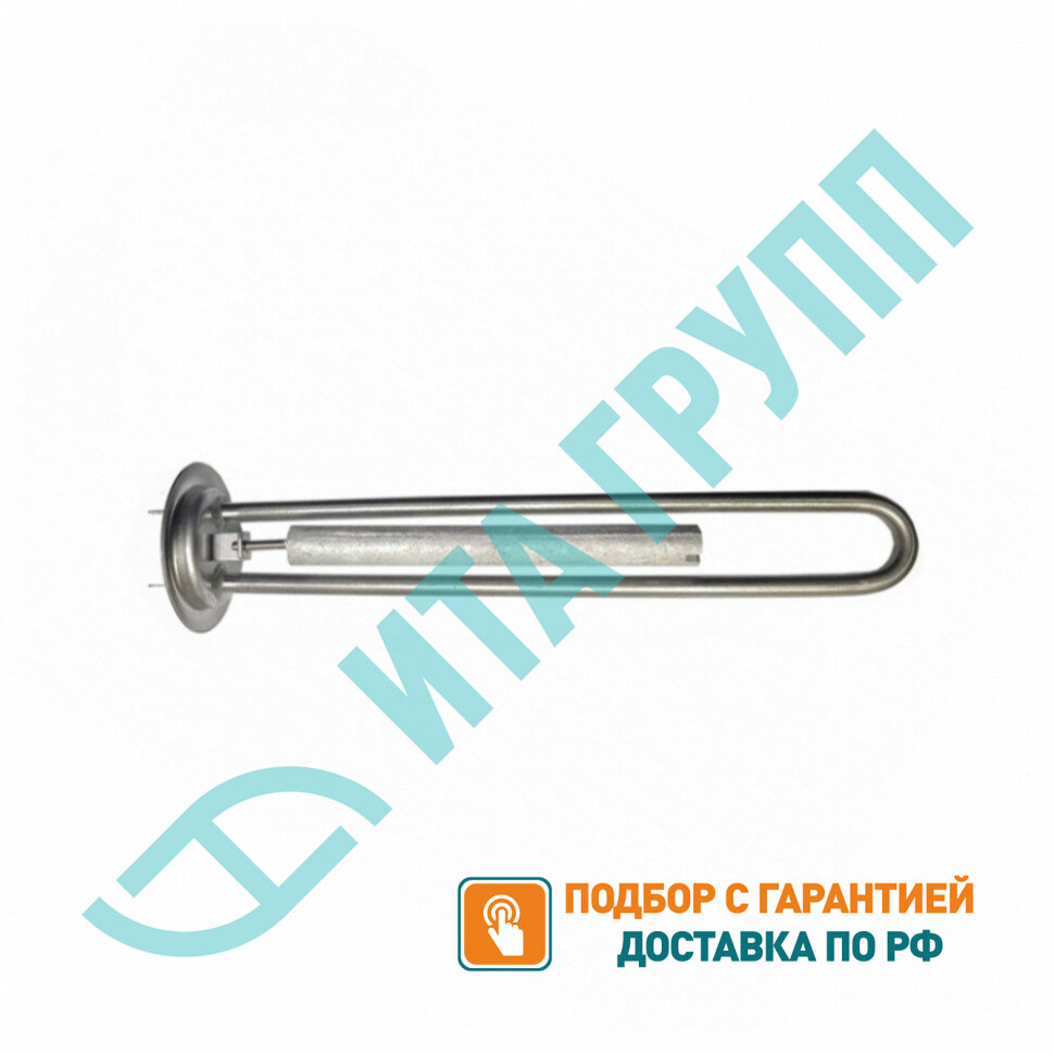 Комплект ТЭН 0,7кВт (700Вт) RF для водонагревателя Thermex, Garanterm RZB, IF, ID + анод М4, нерж, 30086