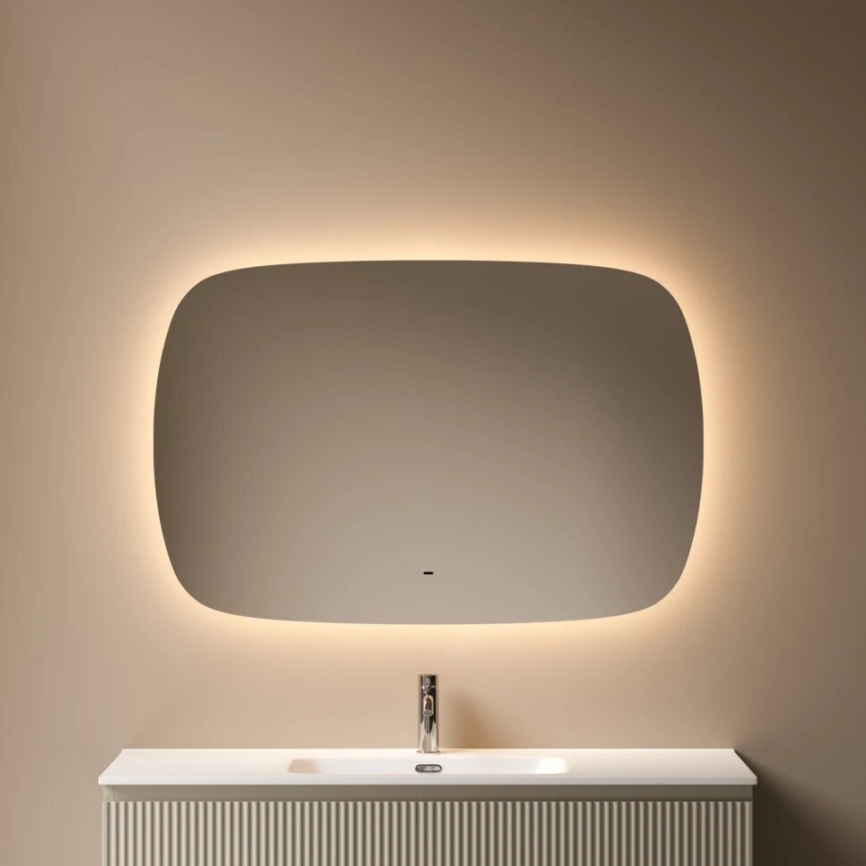 Зеркало Sancos Era 2.0 ER2.1100 110x70 см, с LED-подсветкой, сенсорным выключателем, диммером