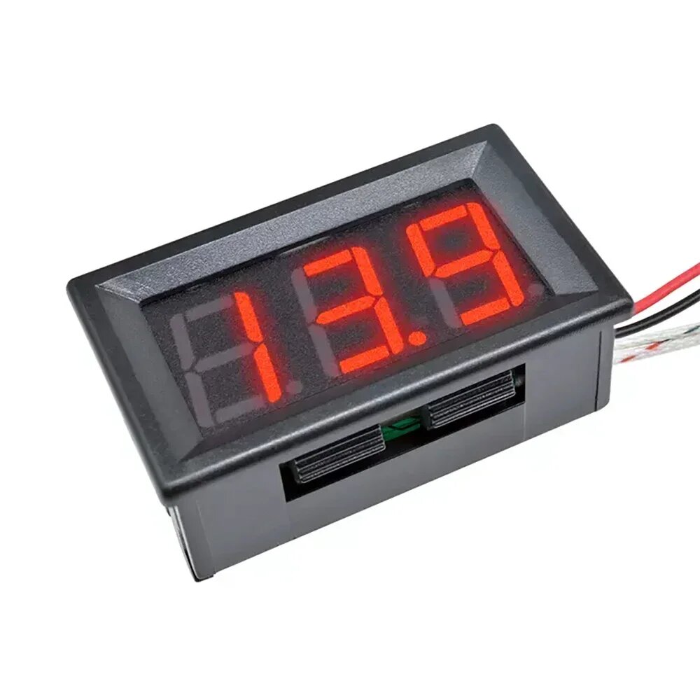 Цифровой термометр DC12V K-типа Red