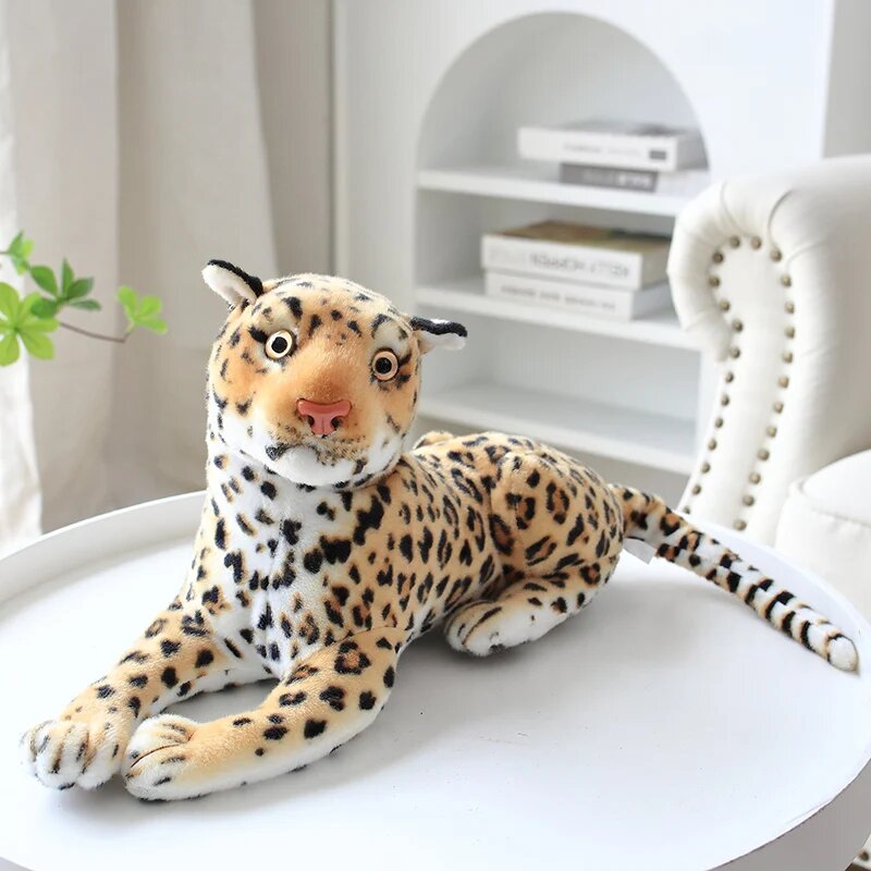 Плюшевый леопард NIUHAPI, 30 см, leopard yellow