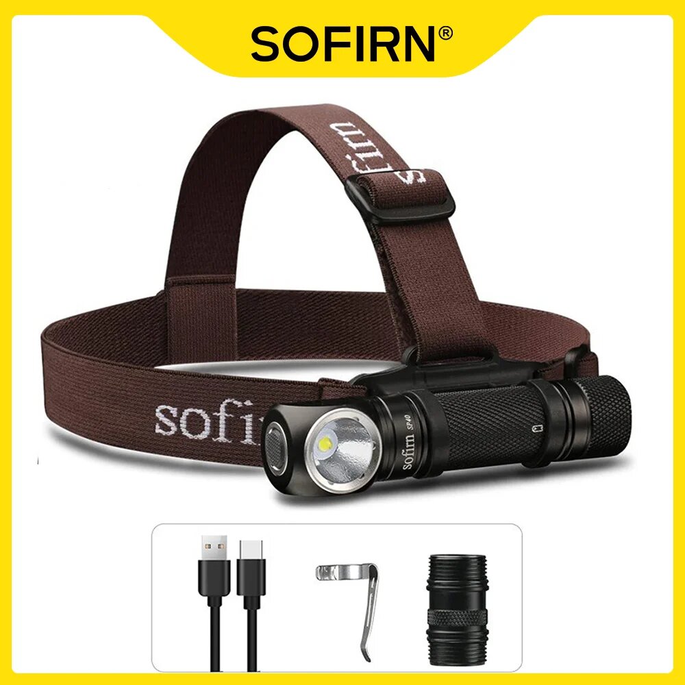 Налобный фонарь Sofirn SP40 1200 лм