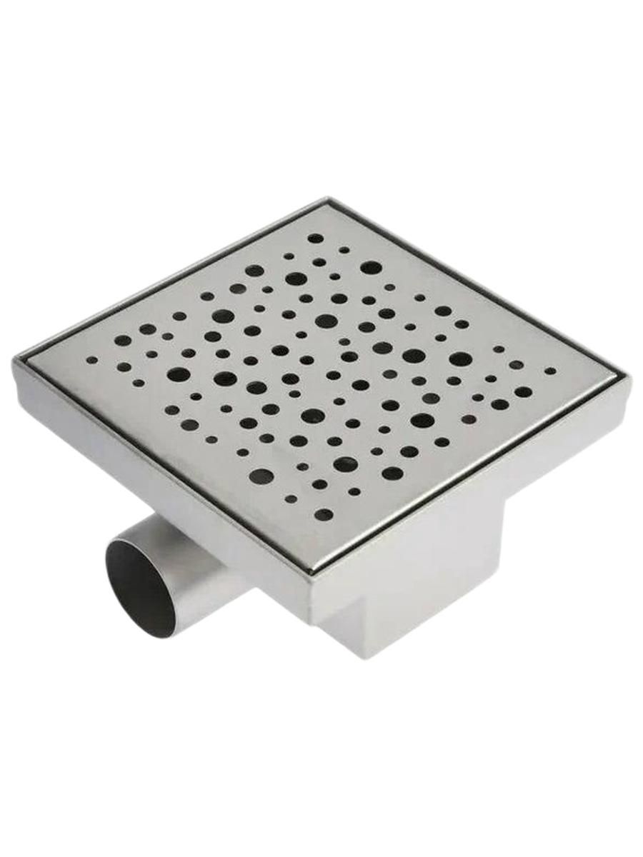 Трап для душа 150/150 мм с горизонтальным выпуском