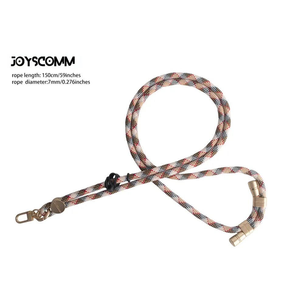 Шнурок для телефона на шею JOYSCOMM Jeometry Series Slim Brown