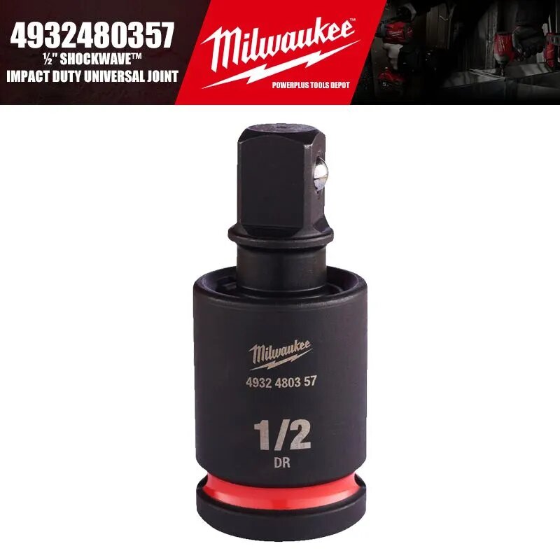 Milwaukee 4932480357 Универсальный шарнир SHOCKWAVE IMPACT DUTY Принадлежности для инструментов