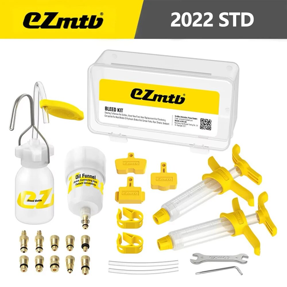 Комплект для прокачки тормозов Ezmtb 2022 STD Metal