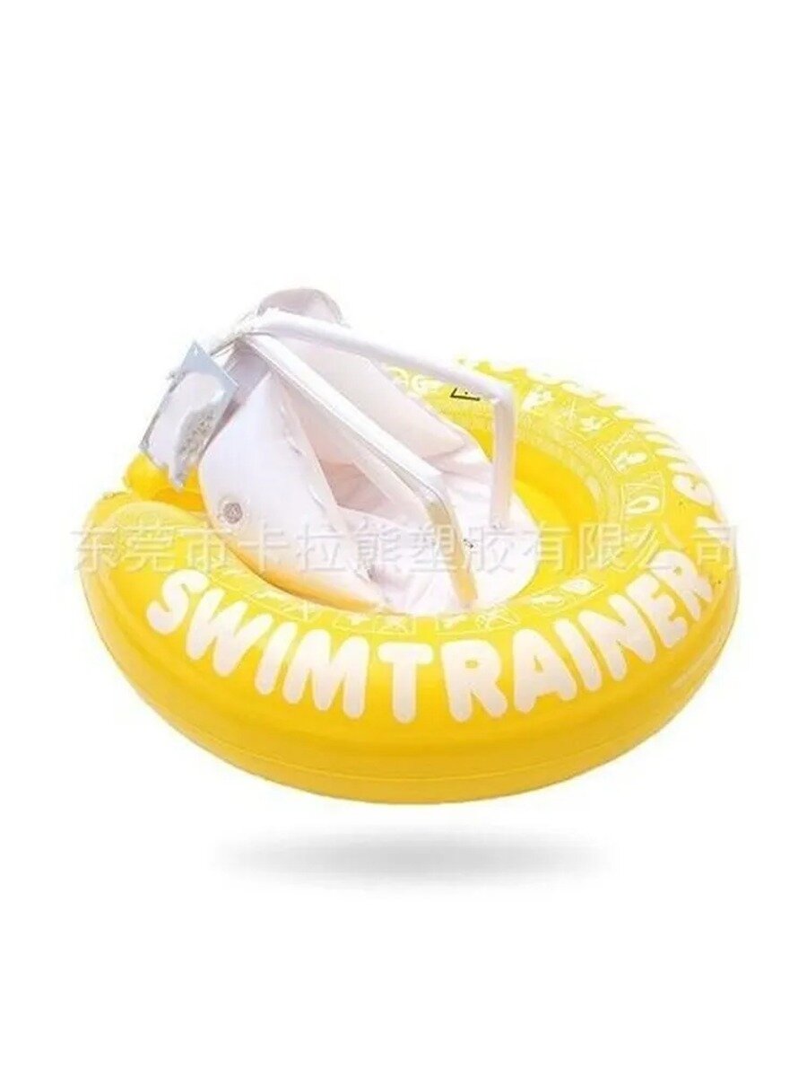 Круг для плавания детский SWIMTRAINER Classic жёлтый для обучения плаванию (4-8 лет)