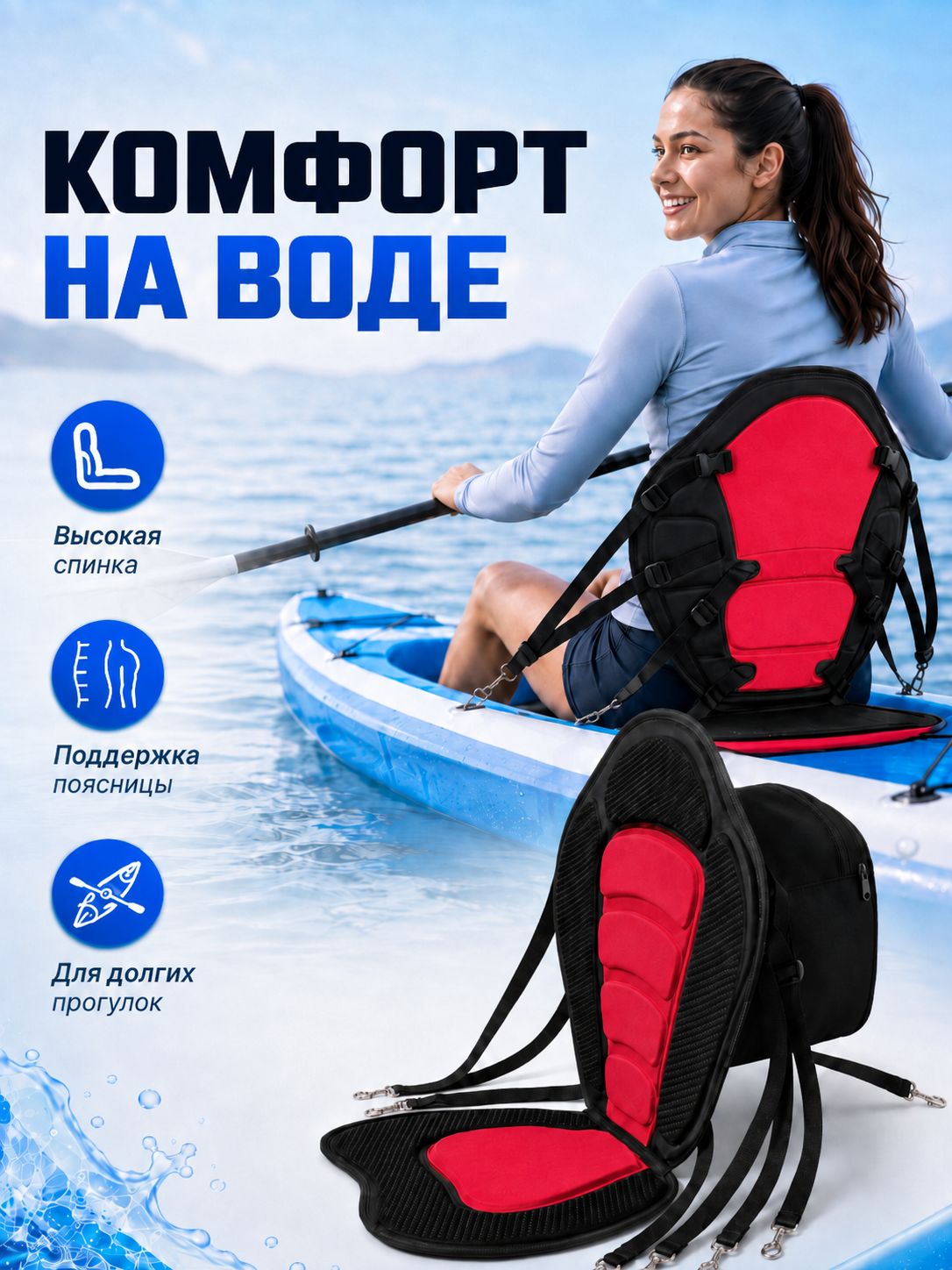 Сиденье для SUP-доски