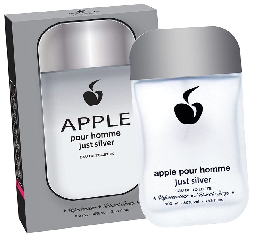 Apple Parfums Just Silver парфюм мужской 100 мл - Эпл Парфюмс Джаст Сильвер туалетная вода