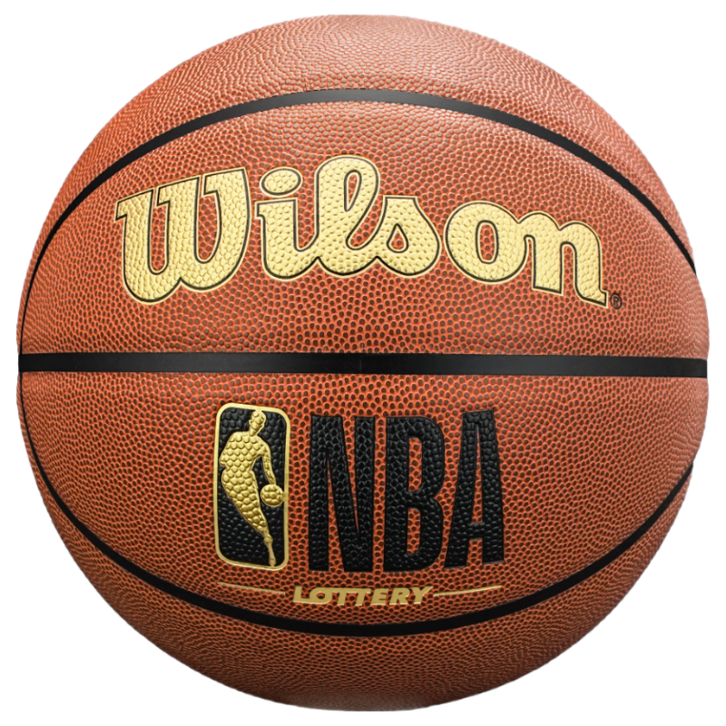Баскетбольный мяч Wilson NBA Lottery Series размер 7 обновленная модель для внутренней и наружной игры для студентов и
