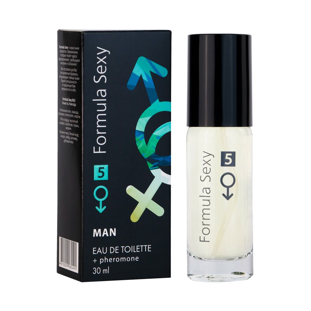 Formula Sexy №5 с феромонами (Формула Секси №5) т/в 30 мл муж
