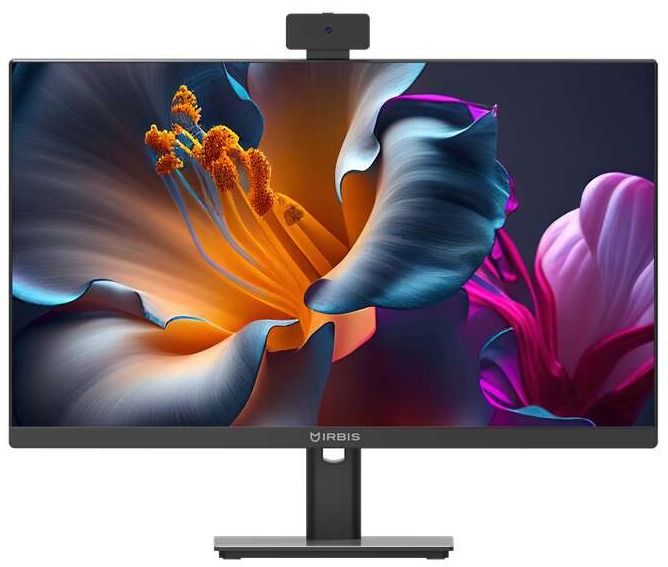 Моноблок IRBIS SmartAIO 24 23.8" Full HD i5 13500HX (2.5) 16Gb SSD512Gb UHDG Windows 11 Pro GbitEth WiFi BT клавиатура мышь Cam черный 1920x1080