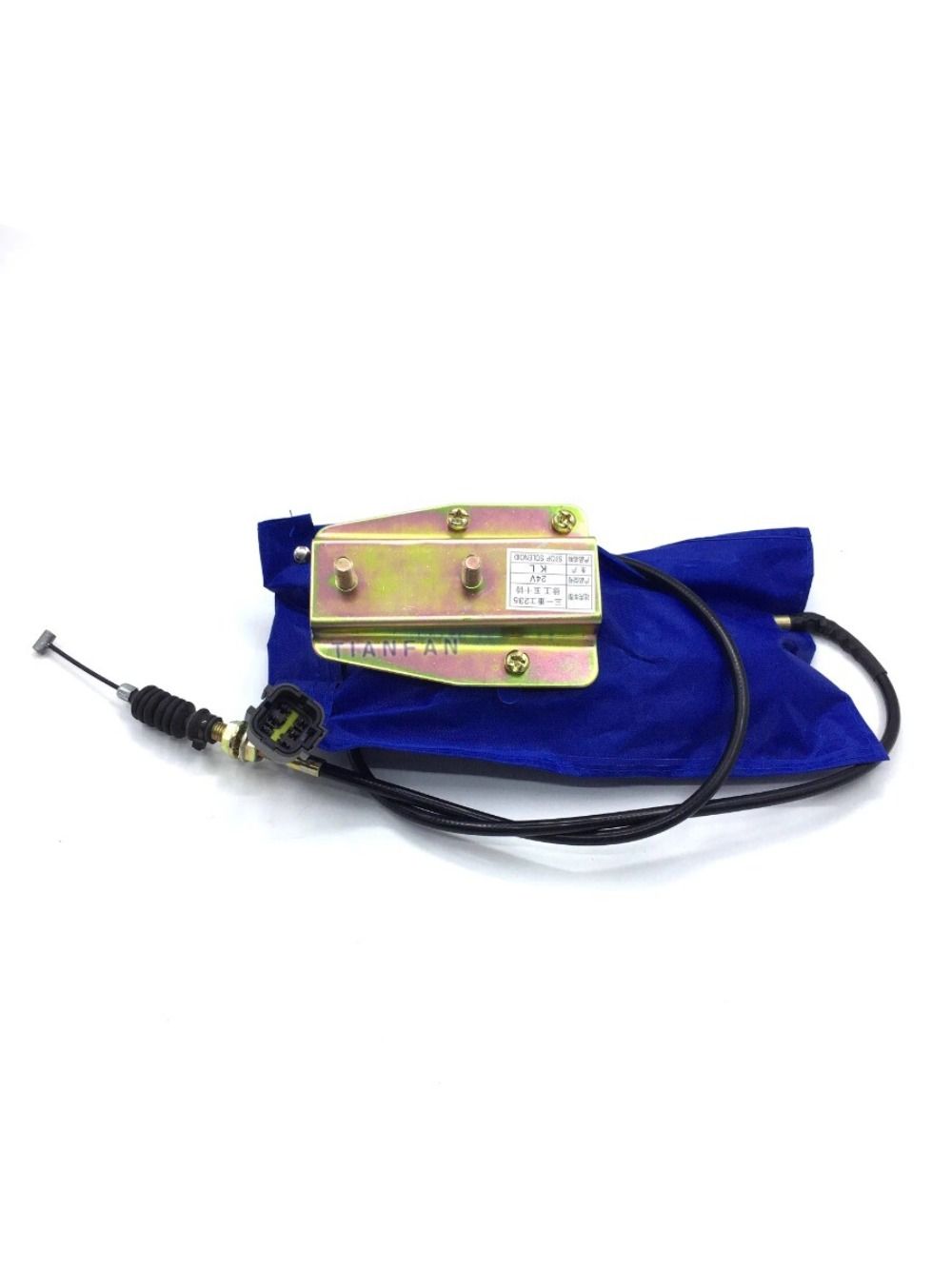 Соленоид отсечки (Stop Solenoid) 181900-2270 для экскаватора Hitachi EX200-2, EX200-3. Надежная замена.