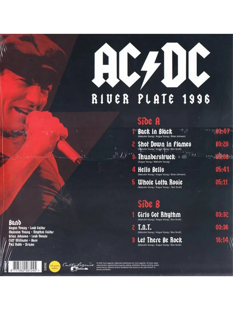 AC/DC-River Plate 1996 — фото 1