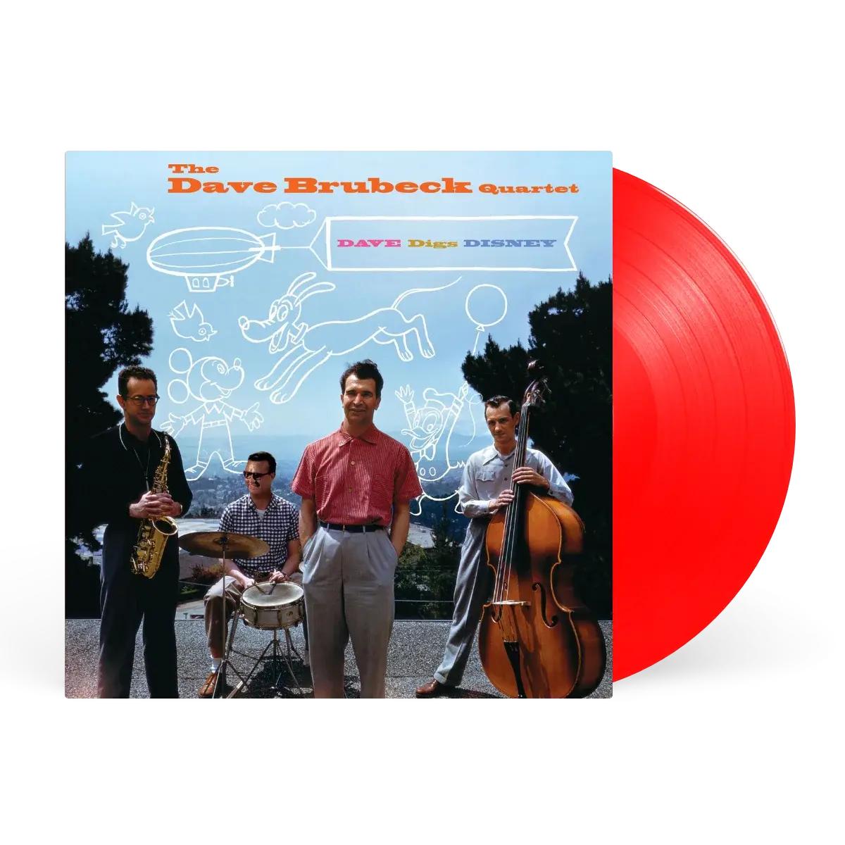 The Dave Brubeck Quartet - Dave Digs Disney - Red LP - новая виниловая пластинка