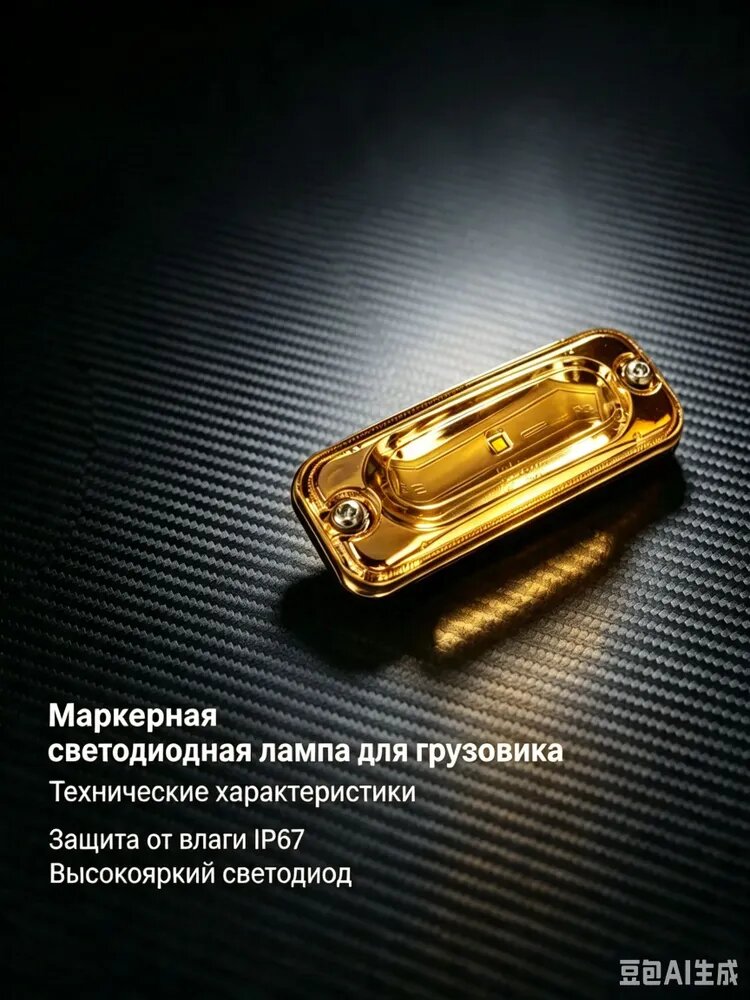Фара автомобильная, Фары головного света, 1 шт, арт. 60OIIKES6M, Золотой