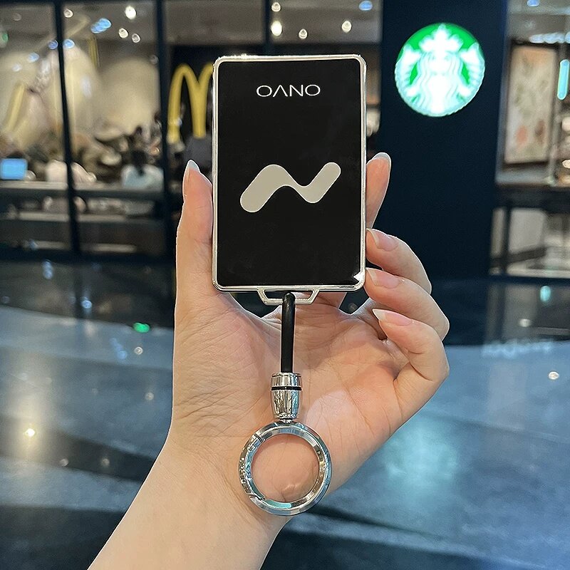 Чехол для автомобильного ключа с NFC-технологией для Leidao L60, черный, с удобным шнуром